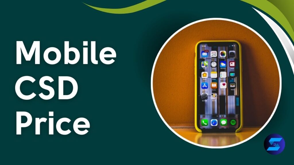 Mobile CSD Price List PDF 2026 | Samsung Mobile Phone List - Canteen ...